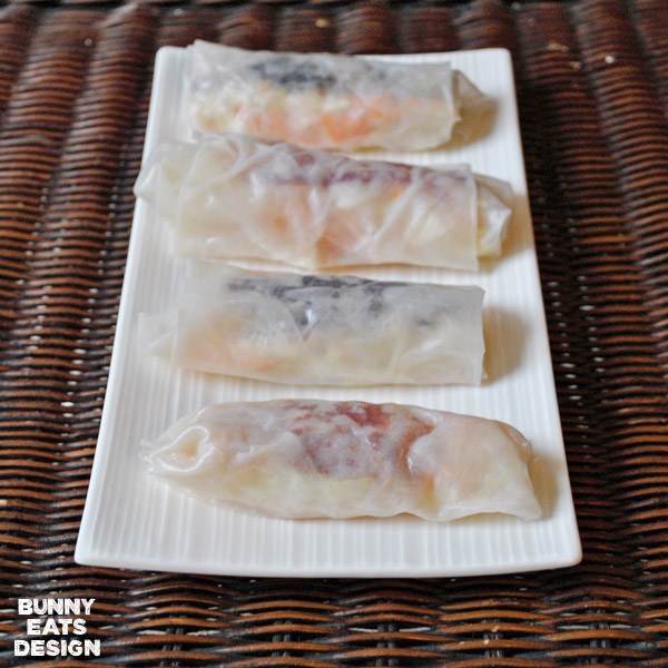 The secret to making Vietnamese Spring Rolls | Bunny Eats Design