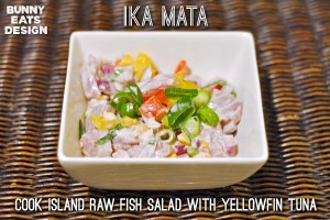 Prepare Ika Mata (Cook Islands raw fish salad) | Bunny Eats Design