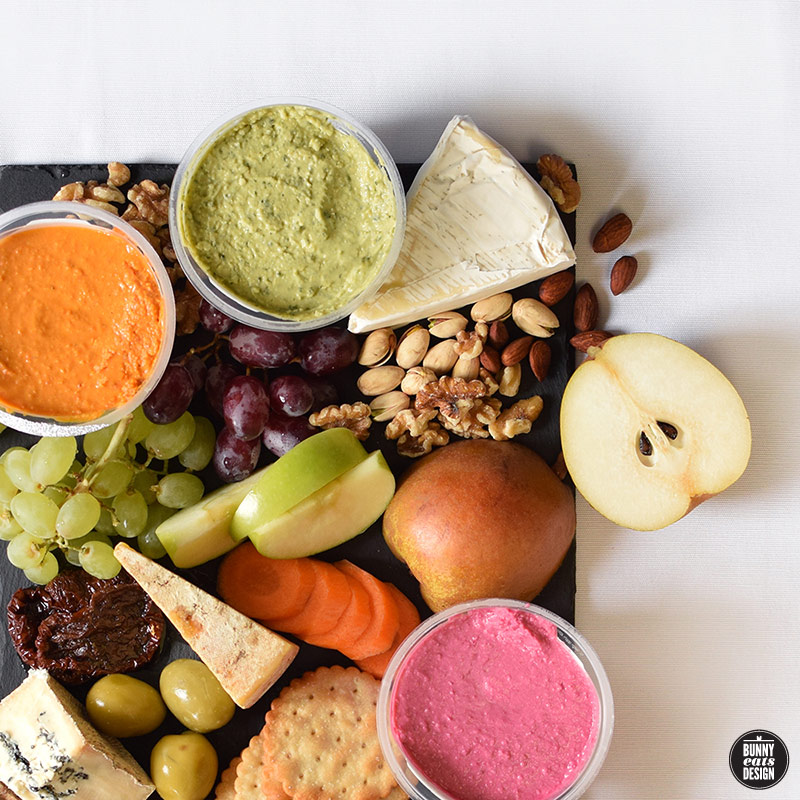 Anatomy of a platter with Lisa’s Hummus (and a giveaway) | Bunny Eats ...